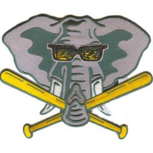 Elephant Baseball Patch - American Patch