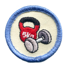 Fitness Merit Badges - Custom Patches | American Patch